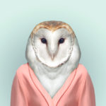 Des portraits d'animaux habillés par le photographe-illustrateur Yago ...