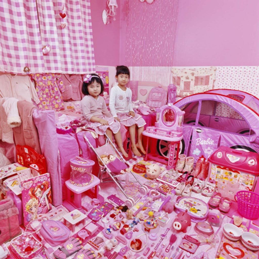 The Pink and Blue Project, par la photographe JeongMee Yoon