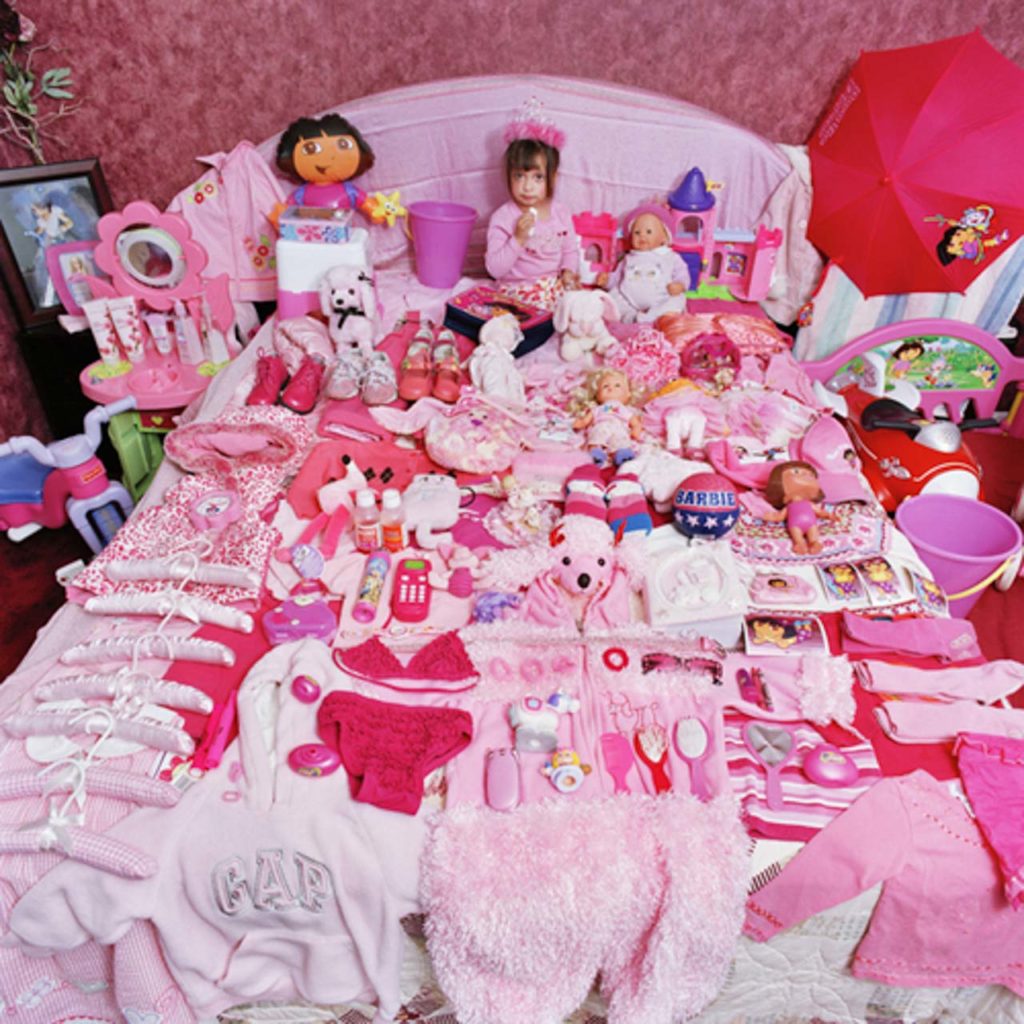The Pink and Blue Project, par la photographe JeongMee Yoon