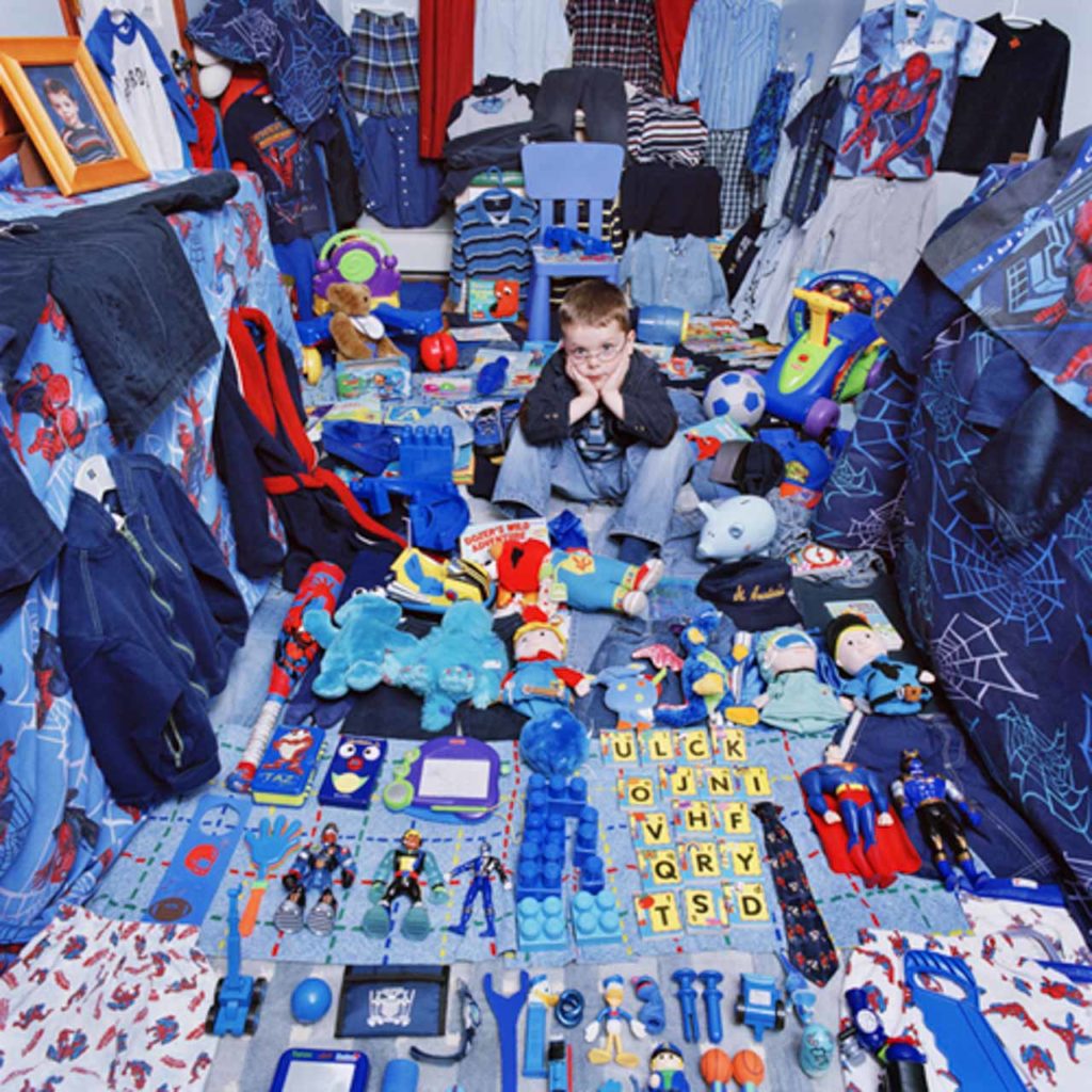 The Pink and Blue Project, par la photographe JeongMee Yoon